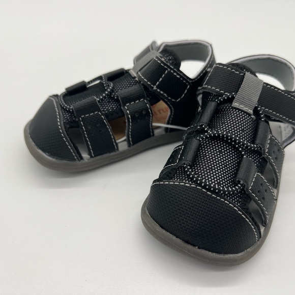 See Kai Run | Shoes | Toddler See Kai Run Sandals Black | Poshmark